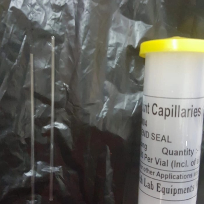 Jual pipa kapiler untuk melting point apparatus capilarries | Shopee ...