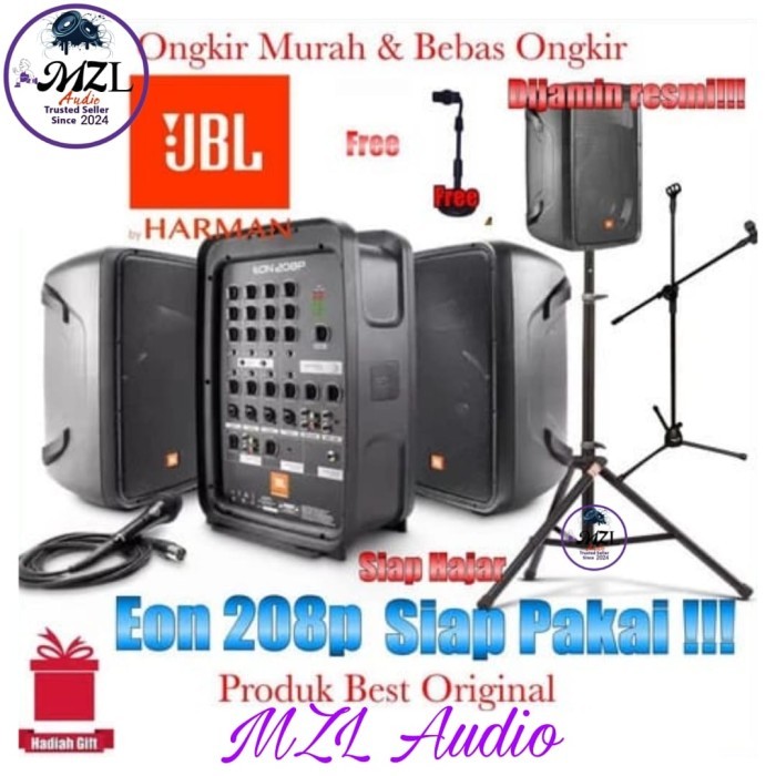 Jual Paket Sound JBL eon 208p 8 inch audio Kabinet Siap Pakai original | Shopee Indonesia
