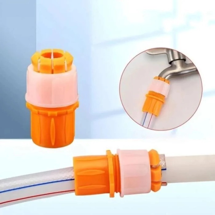 Jual Konektor Adaptor Kepala Selang Sambungan Keran Kran Air Flexible ...