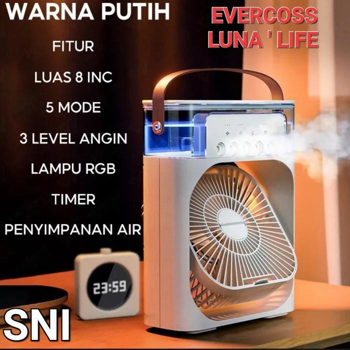 Jual Kipas angin ac mini pendingin ruangan/air cooler fan luna evercoss ...