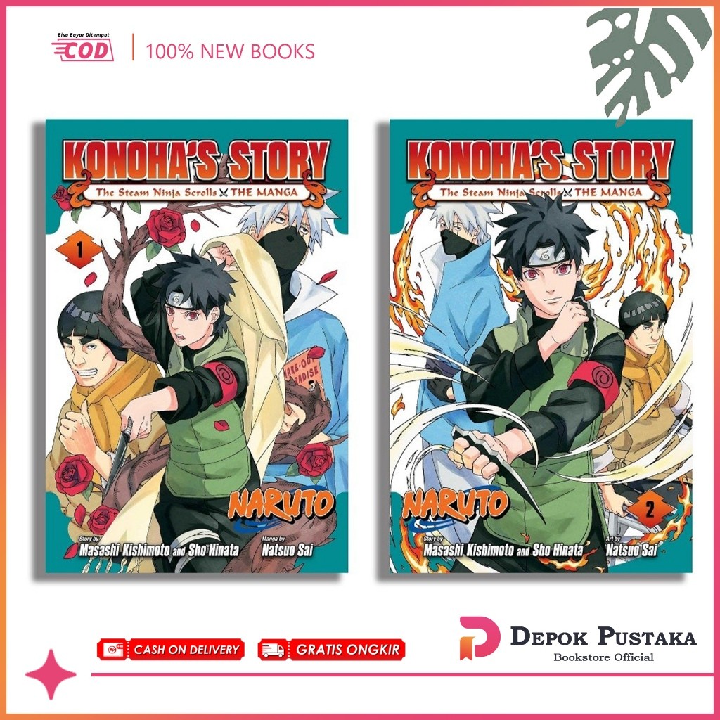 Jual Naruto: Konoha’s Story—The Steam Ninja Scrolls (manga) | Shopee Indonesia