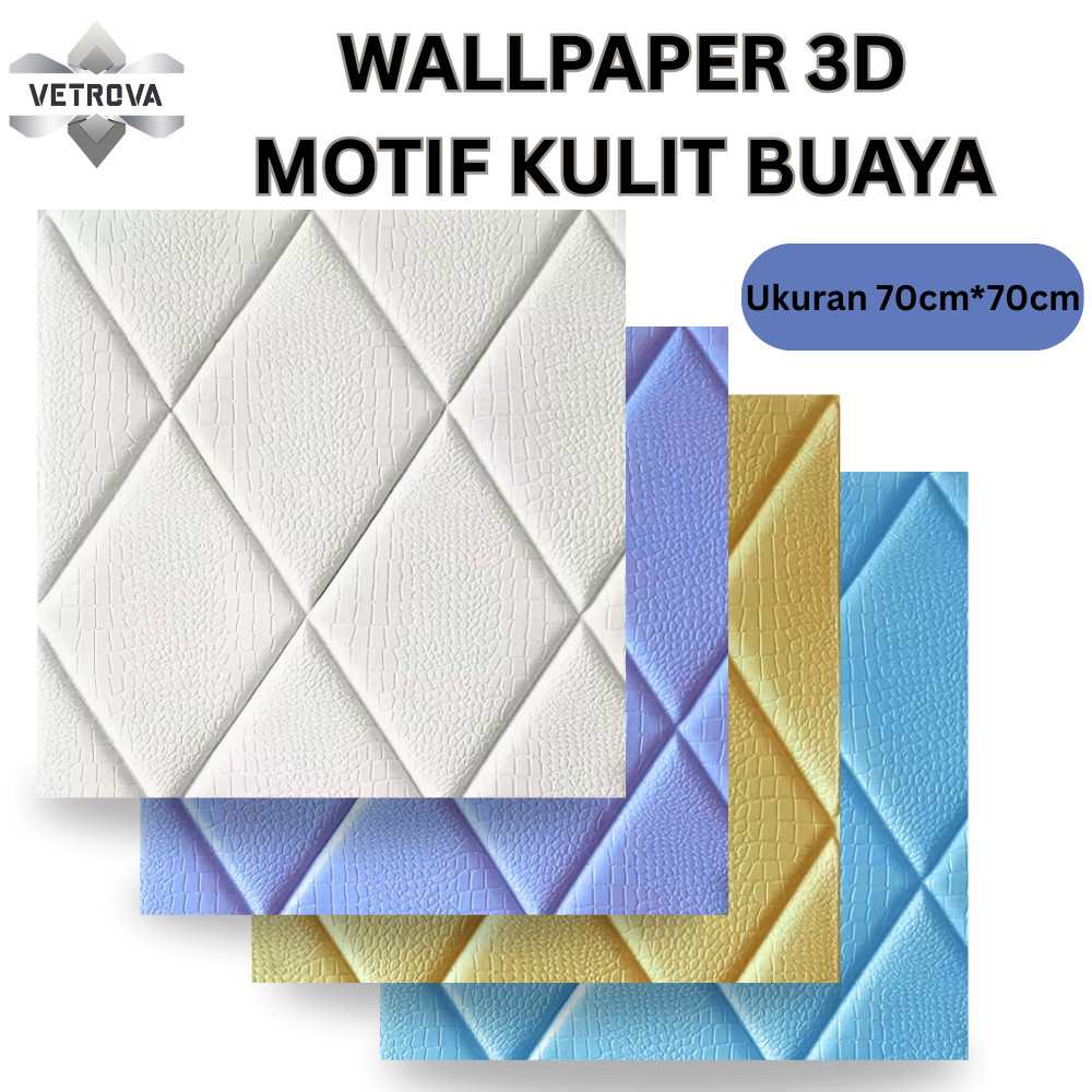 Jual Wallfoam 3D Batu Bata | Wallpaper Dinding 70x70cm 2.5mm – Stiker ...