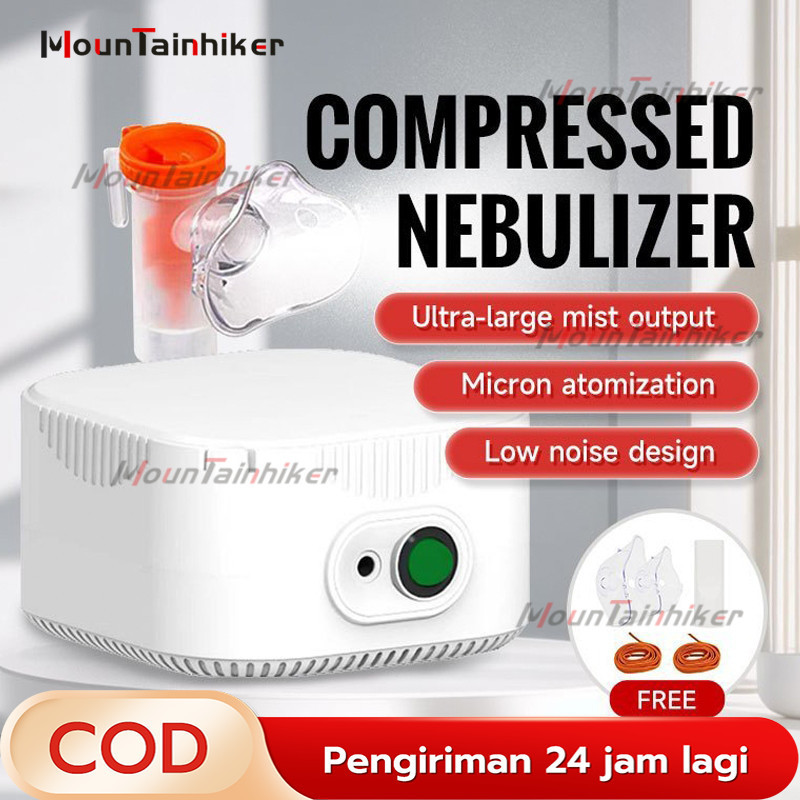 Jual Compressor Alat Nebulizer Anak Inhaler Asma Bayi Batuk Pilek Pernafasan Bronkitis Nebul ...