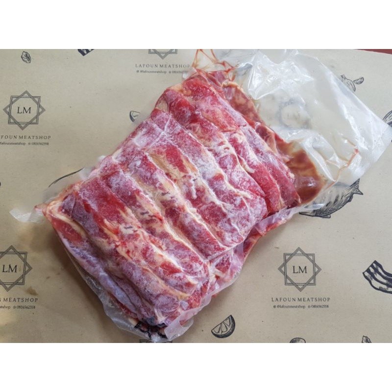 Jual AUS Brisket Slice 1mm / Daging Slice | Shopee Indonesia