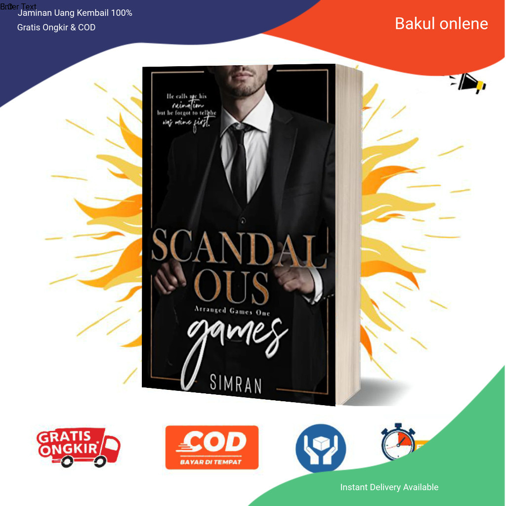 Jual Buku eng Scandalous Games by Simran (English) | Shopee Indonesia
