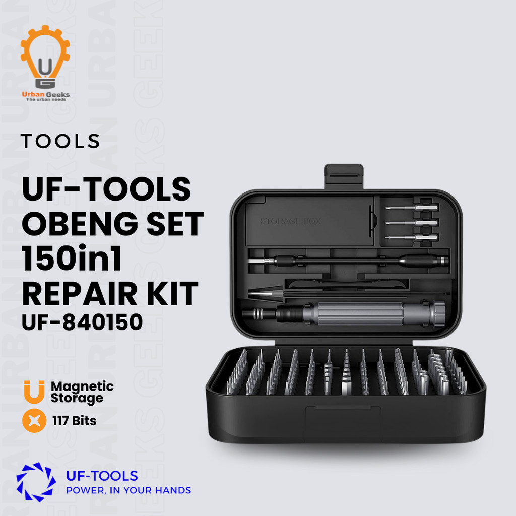 Jual UF Tools UF-840150 150 in 1 Precision Screwdriver Obeng ...