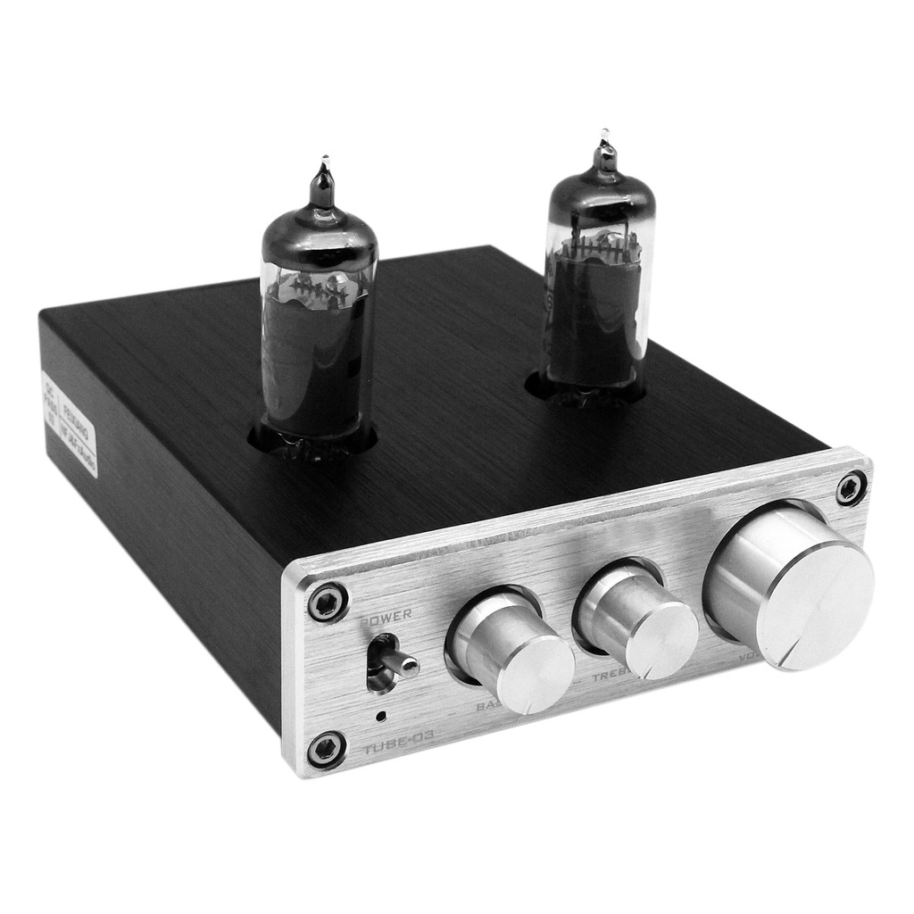 Jual TUBE-03 Mini HiFi Audio Preamplifier 6K4 Vacuum Tube Amplifier ...