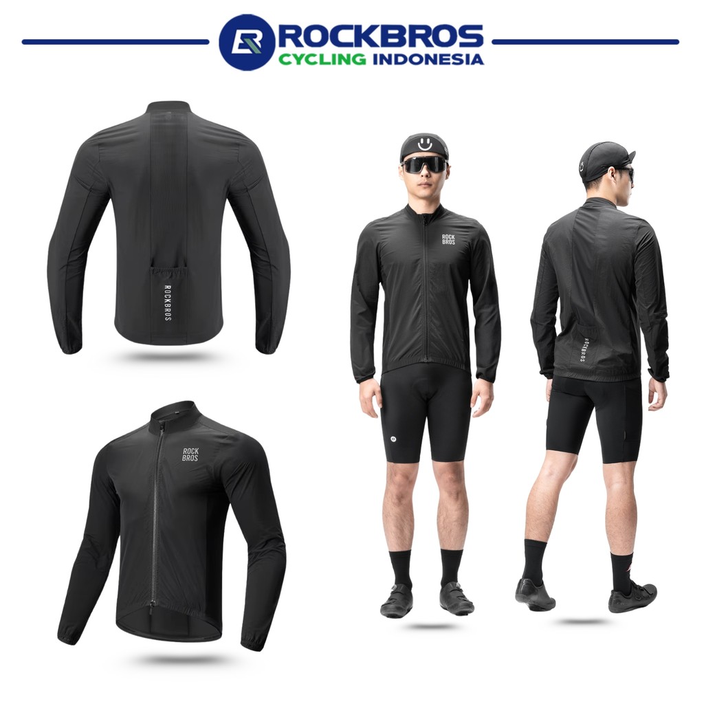 Jual Rci Rockbros YPW071 Jaket Sepeda Lengan Panjang Olahraga 15100033 ...