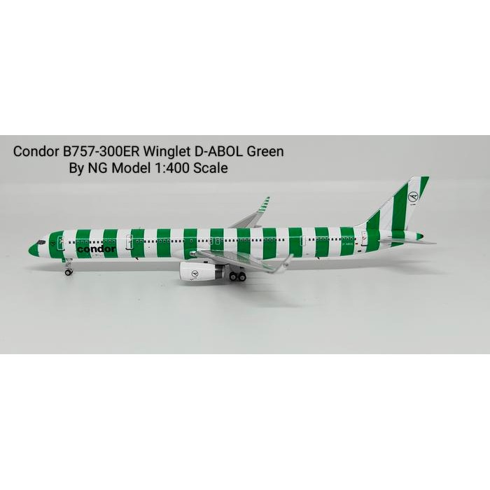 Jual MS99..!!! Condor B757-300ER Winglet D-ABOL Green By NG Model 1:400 ...