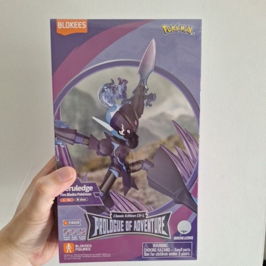 Jual BLOKEES POKEMON FIGURES CERULEDGE CLASSIC EDITION CV-L PROLOGUE OF ...