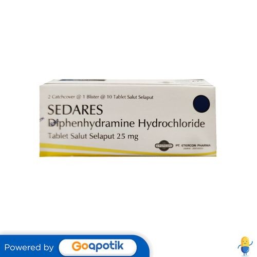 Jual Sedares 25 Mg Box 20 Tablet | Shopee Indonesia