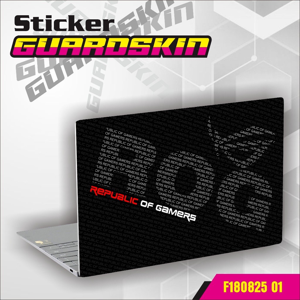 Jual Stiker Garskin Laptop Notebook Anti Gores Asus ROG Multi Desain ...