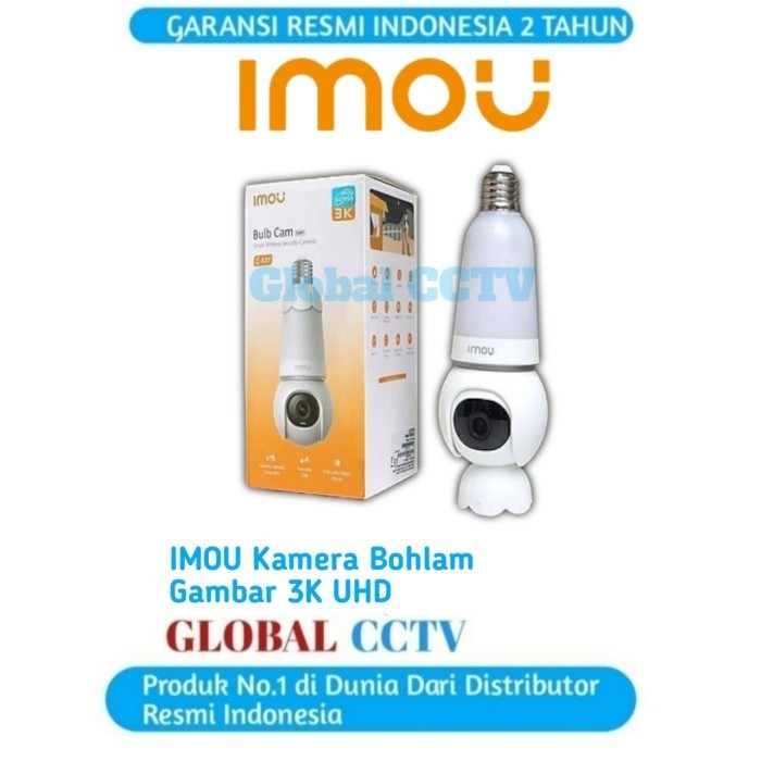 Jual CCTV Bolam Lampu Imou Bulb Cam 2K 3MP Pan Tilt Camera | Shopee ...