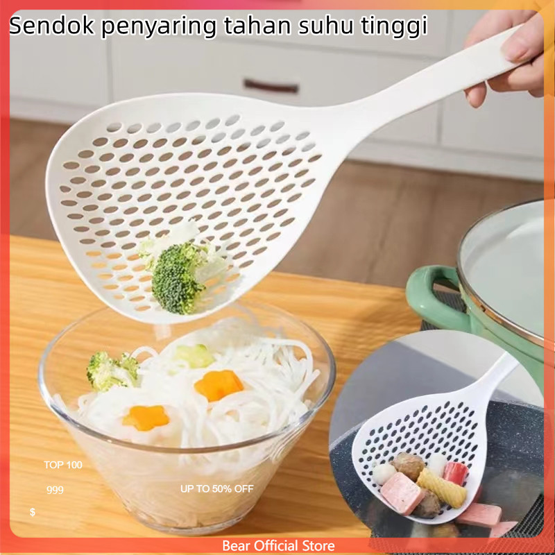 Jual Sendok penyaring multifungsi/sendok penyaring mie besar tahan suhu ...