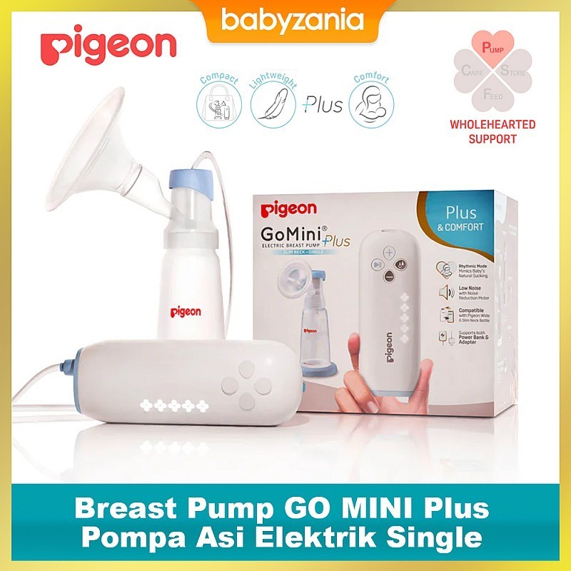 Jual Pigeon Breast Pump GO MINI Plus Single Pompa Asi Elektrik | Shopee ...