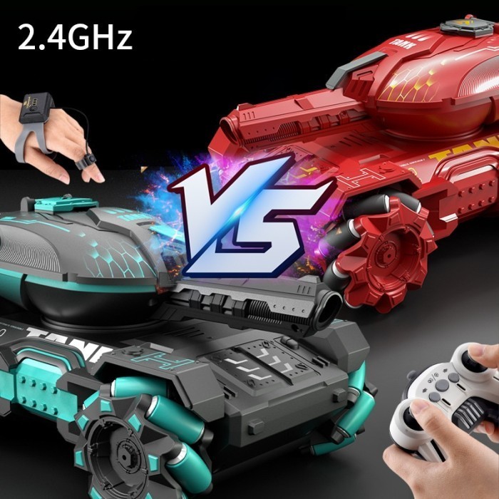 Jual Mainan Anak Tank Remote Control 2.4Ghz Offroad RC Anak Tembak ...