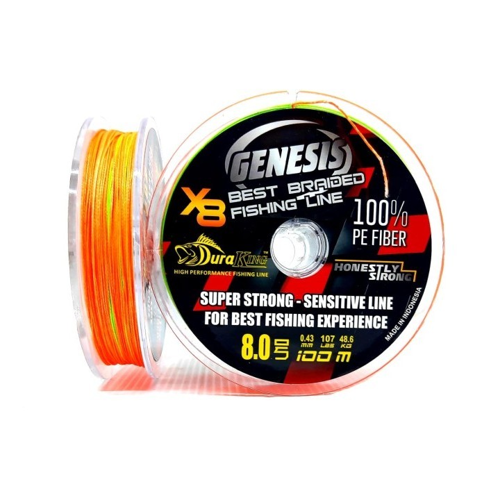 Jual PROMOSI! BENANG PANCING (PE DURAKING) GENESIS PRO X8 SUPER KUAT ...