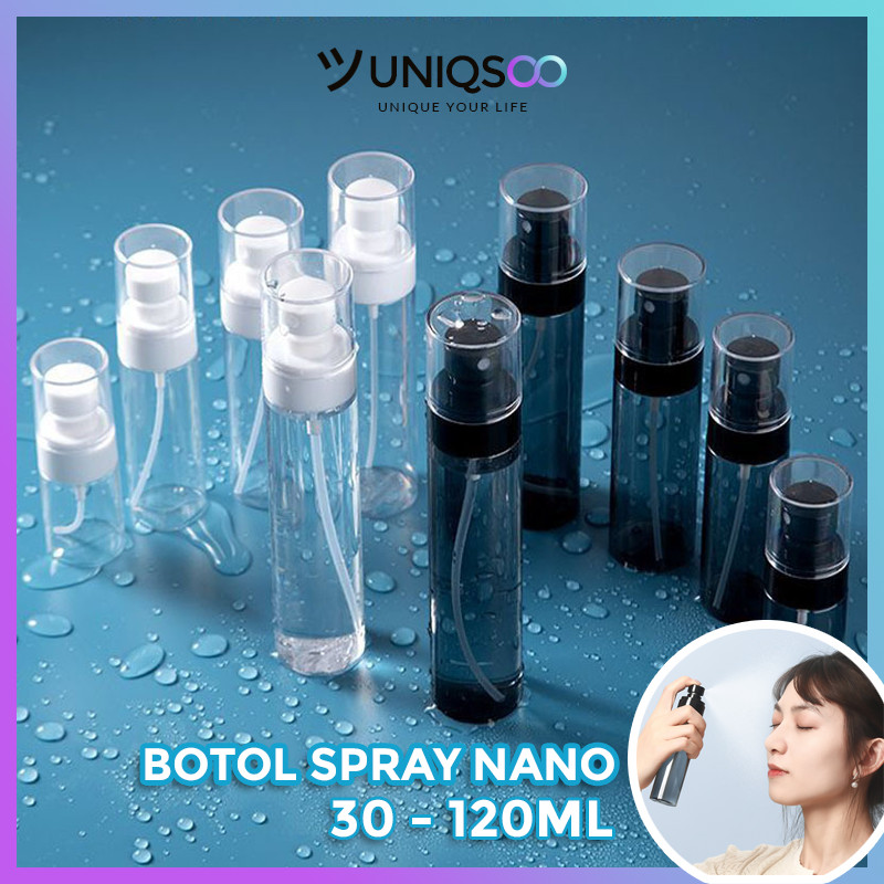 Jual UNIQSOO Botol Mist Spray Nano Partikel Kecil Botol Spray isi ulang ...