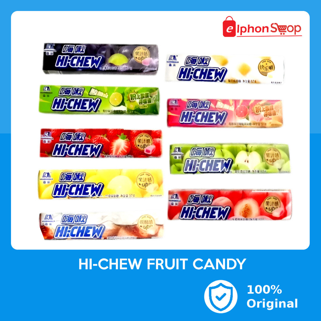 Jual READY STOCK HI-CHEW Hi Chew Permen Kenyal Rasa Buah Candy Hichew ...