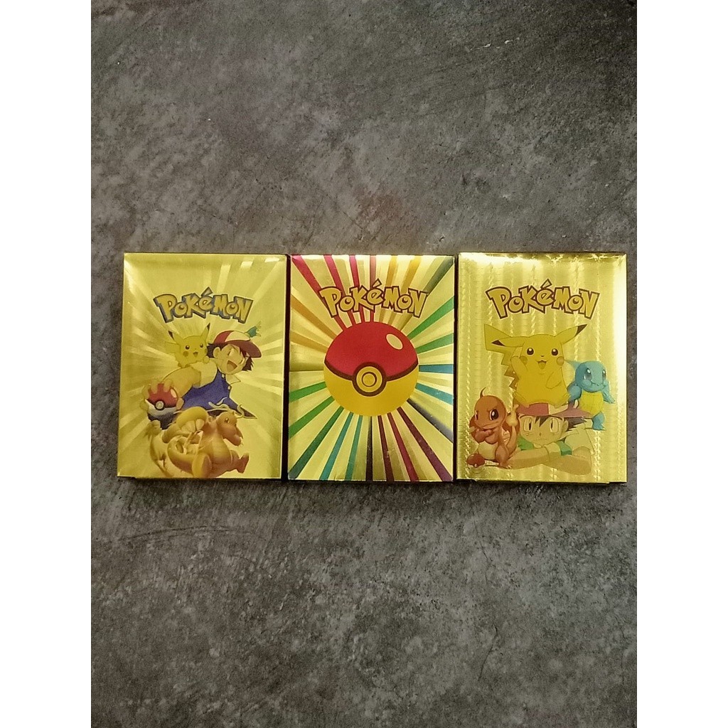 Jual 1 BOX KARTU POKEMON ISI 55 PCS KARTU / KARTU POKEMON GOLD / KARTU POKEMON SILVER / KARTU ...