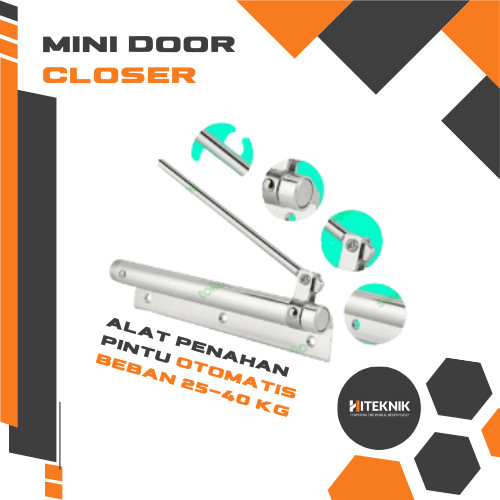 Jual ALAT PENAHAN PENUTUP PINTU OTOMATIS KECIL MINI HIDDEN DOOR CLOSER ...