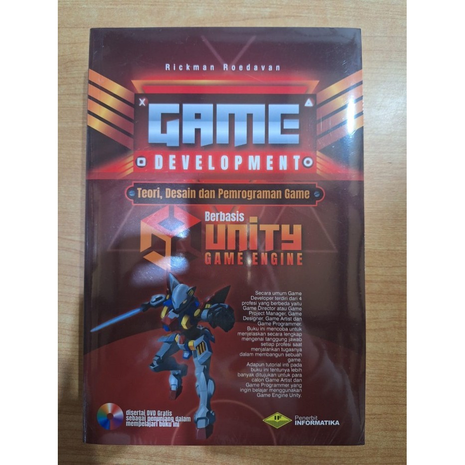 Jual BUKU GAME DEVELOPMENT TEORI, DESAIN DAN PEMROGRAMAN GAME BERBASIS UNITY RICKMAN ROEDAVAN ...