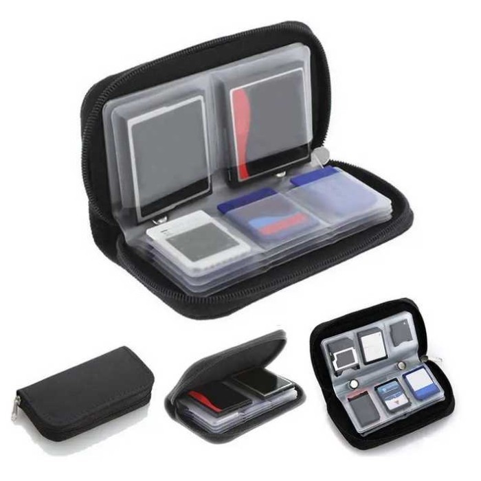 Jual Buzper Case Tempat Penyimpanan Memory Card 8 Layer 22 Slot - Y855 ...