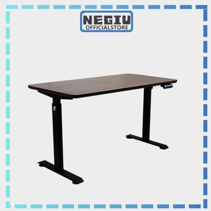 Jual Noir Neo Ergolift Daun Meja Table Top Papan Meja Kantor - Walnut ...