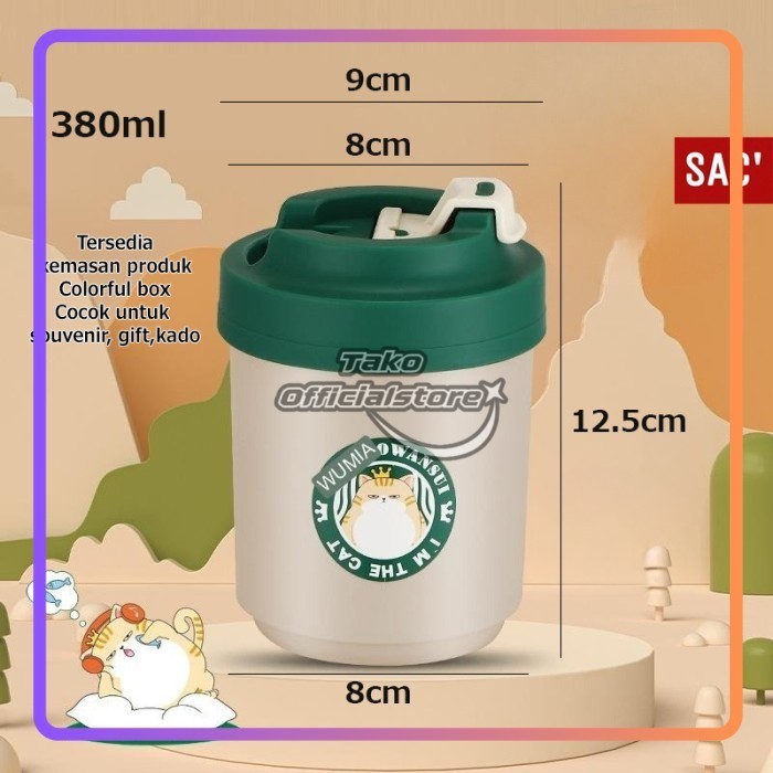 Jual UMAKI Mini Thermal Lunch Box Termos Sup Tahan Panas Kotak Bekal Makan - 380ML | Shopee ...