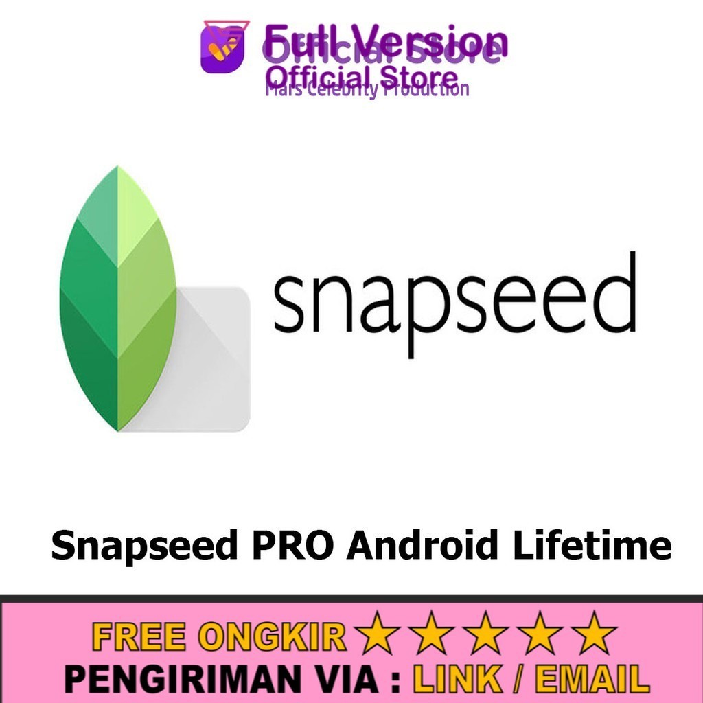 Jual PROMO Aplikasi Snapseed PRO Premium Lifetime Android Snap Seed Bergaransi | Shopee Indonesia