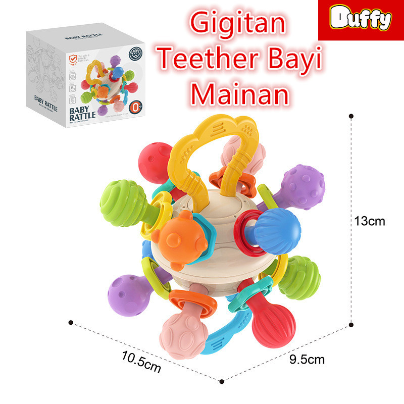 Jual Duffy toys Gigitan Teether Bayi Mainan / Mainan Gigitan Anak Bayi ...