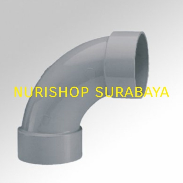 Jual Large Radius Elbow/ Long elbow/ Long bow/ knee/ Keni PVC 1 1/2" RUCIKA | Shopee Indonesia