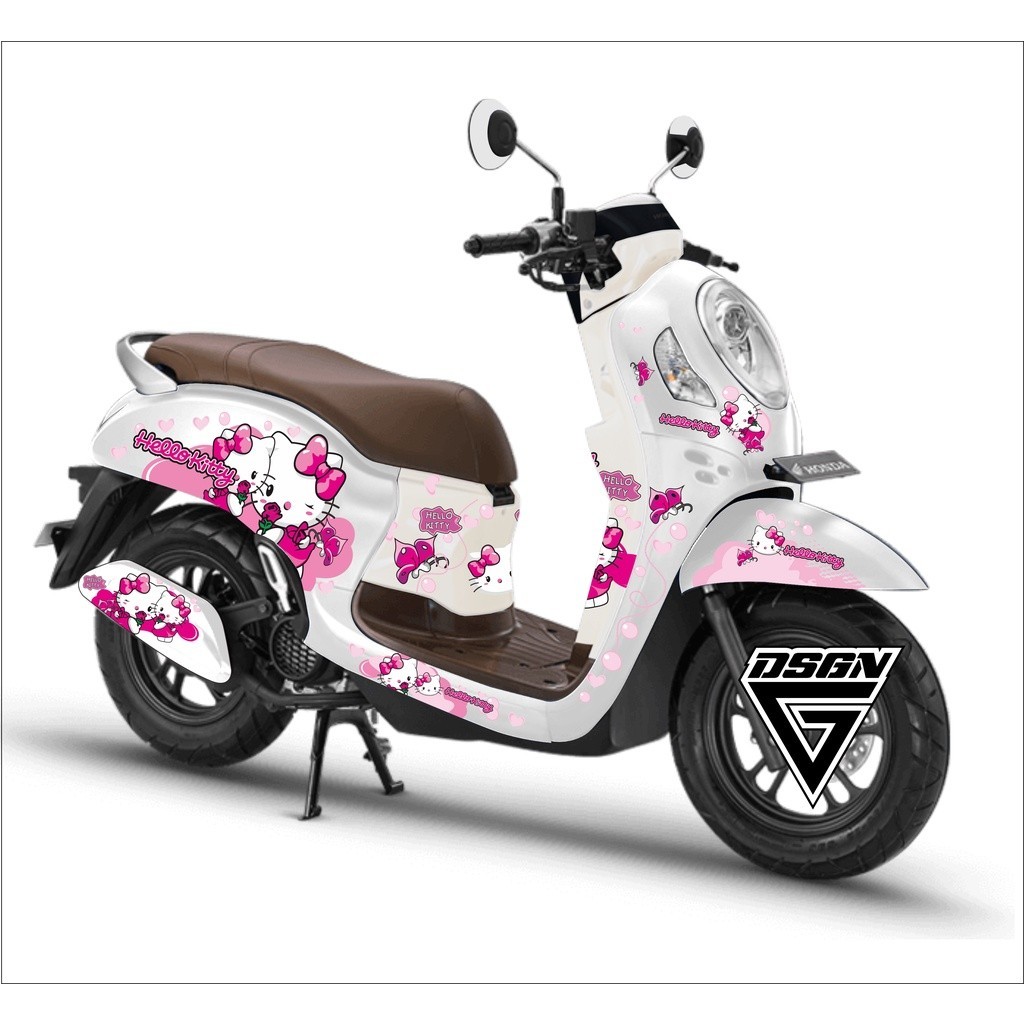 Jual Decal scoopy full body Full Blok Decal Scopy Dekal New Fi 2021 ...