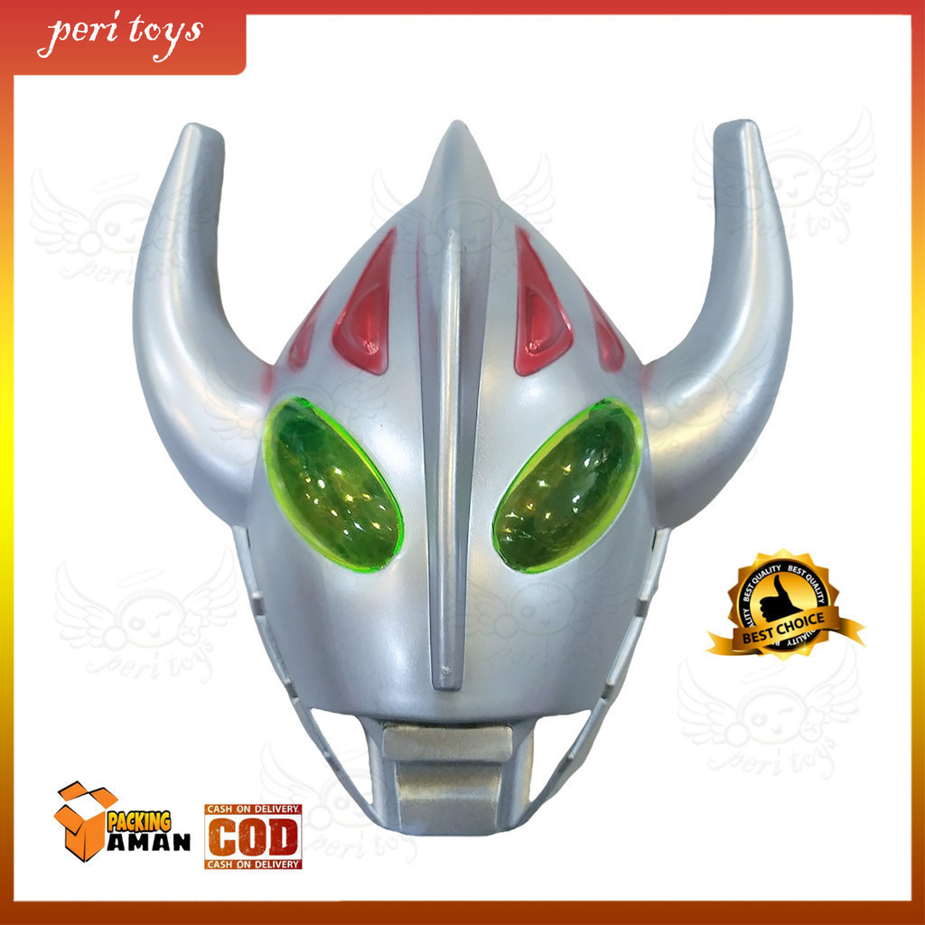 Jual Topeng Ultraman Taro Original BISA COD /Mainan Topeng Utraman ...