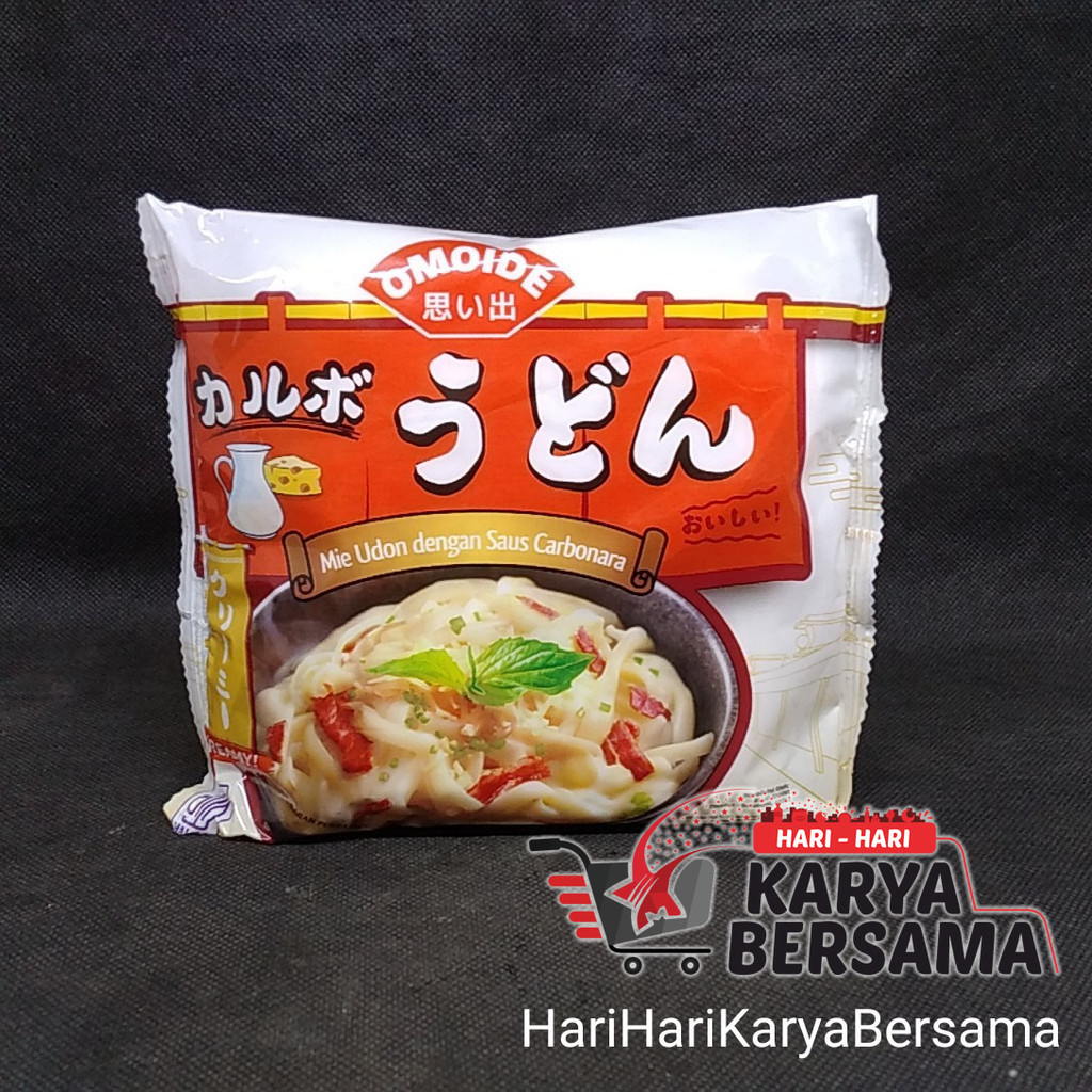 Jual OMOIDE MIE UDON SAUS CARBONARA 260GR | Shopee Indonesia