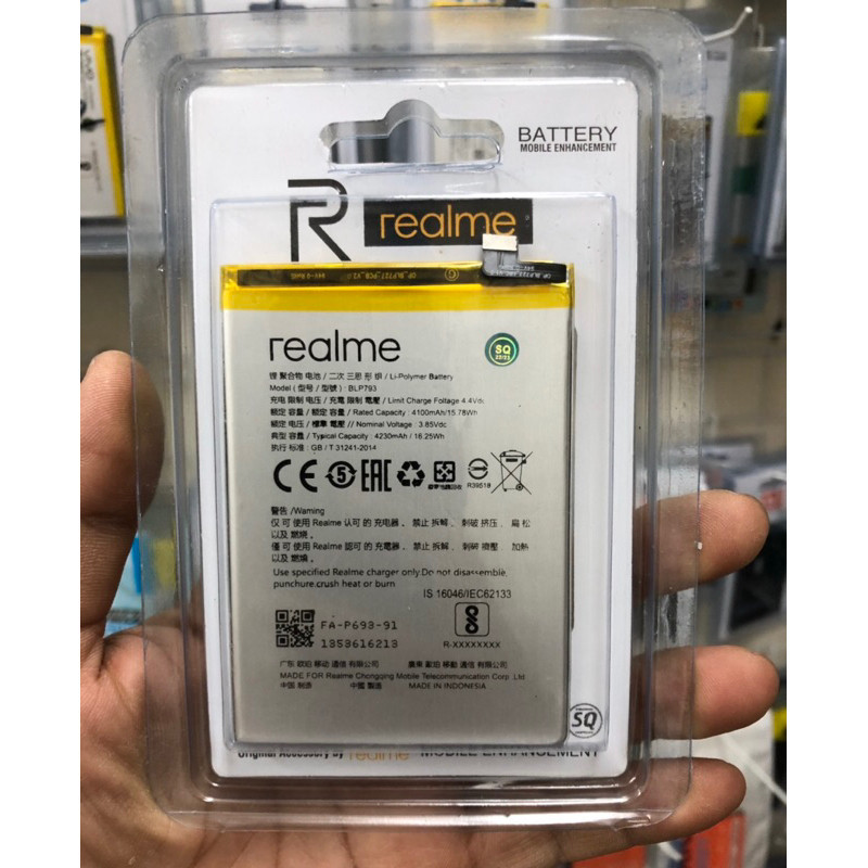 Jual BATERE BATERAI REALME C11 / C12 / C15 / NARZO 20 30A / BLP793 ...