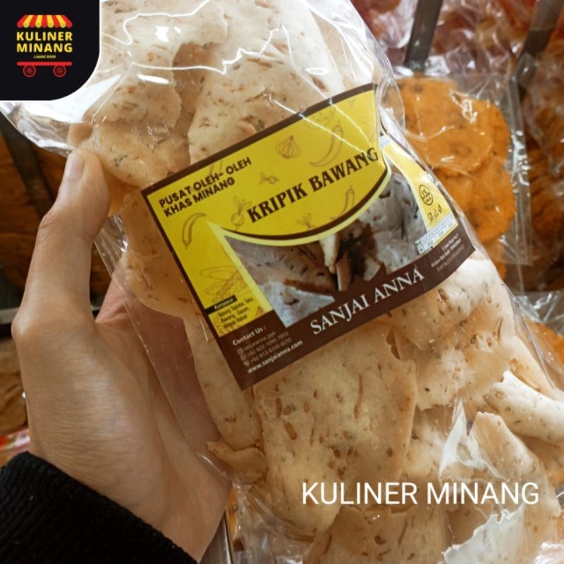 Jual Kuliner Minang Kue bawang Iris Anna Oleh-Oleh Asli Cemilan Kampung ...
