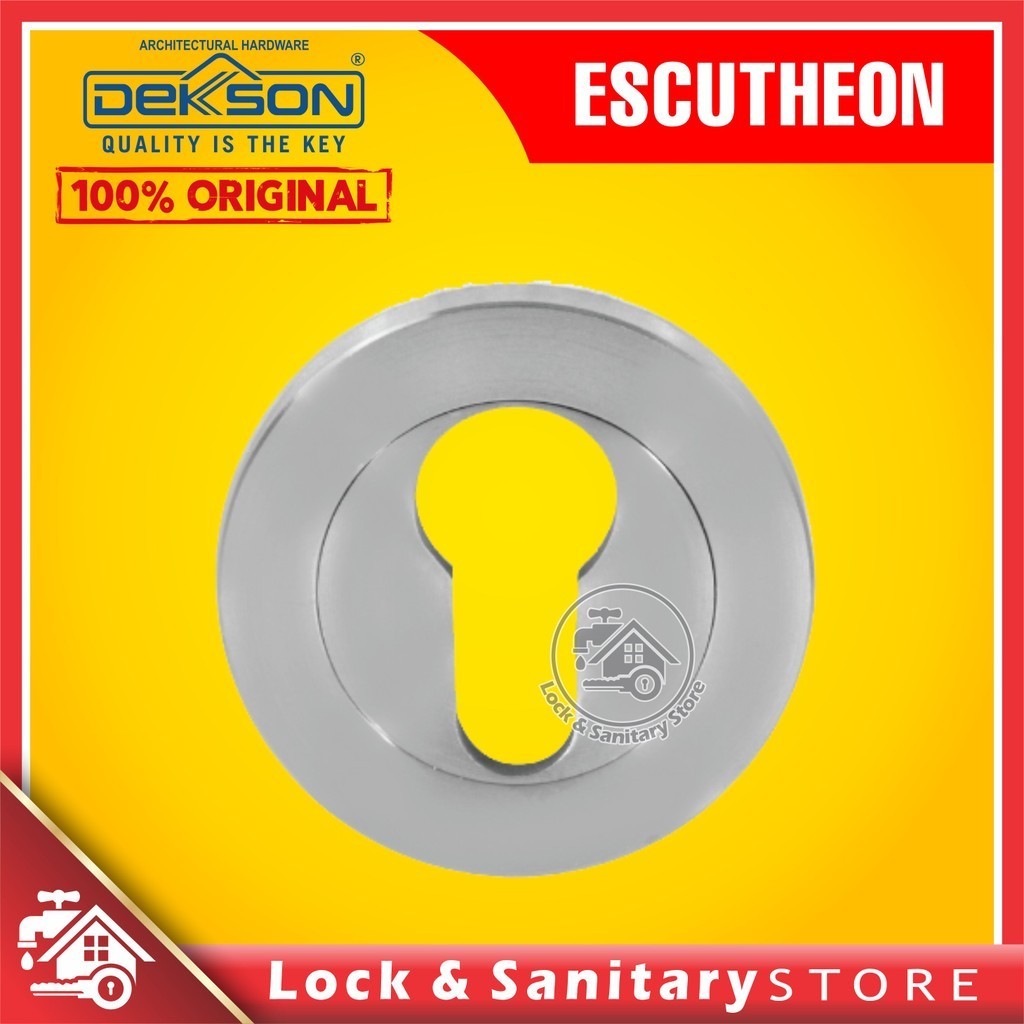 Jual Escutcheon Dekson Dekkson ESCN D07 SSS Tutup Ring Kunci Bulat ...