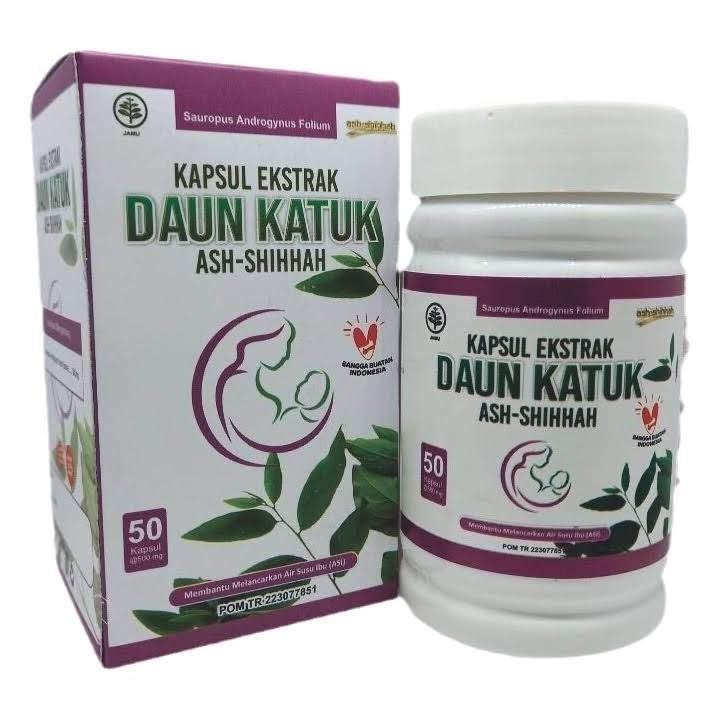Jual (BAYAR DI TEMPAT) EKSTRAK DAUN KATUK 50 KAPSUL – penambah ASI ...