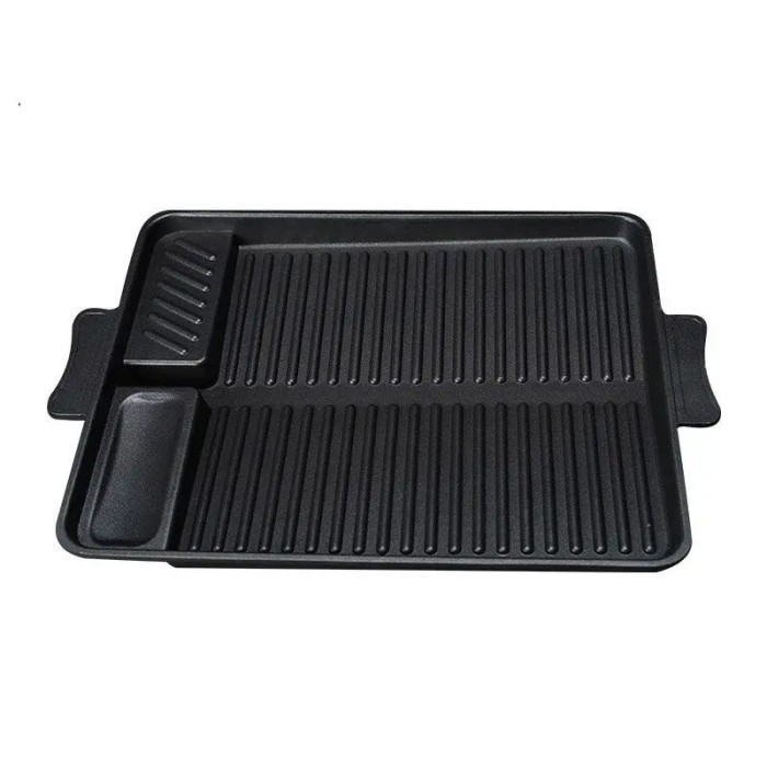 Jual Grill Pan Square Panggangan Daging Korean BBQ Pemanggang Anti ...