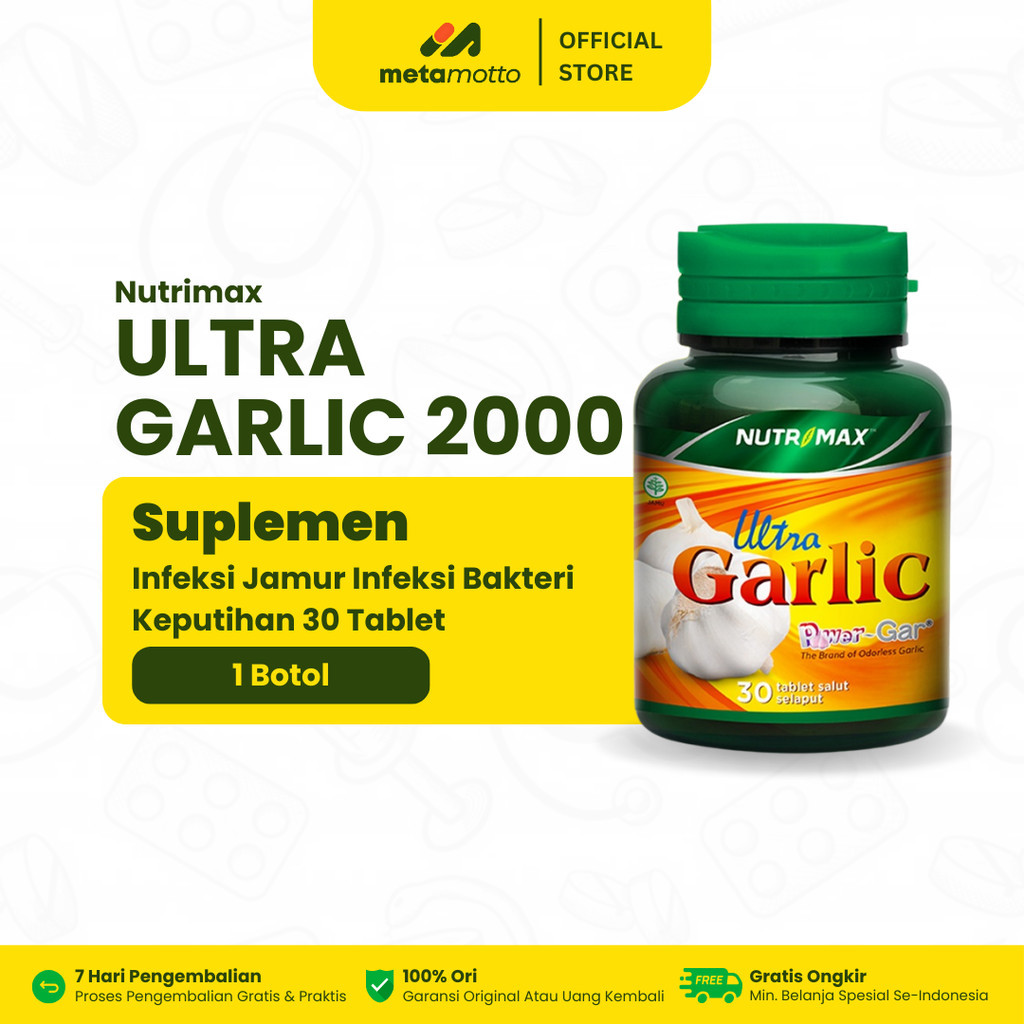 Jual Nutrimax Ultra Garlic untuk Mengobati Darah Tinggi atau Hipertensi ...