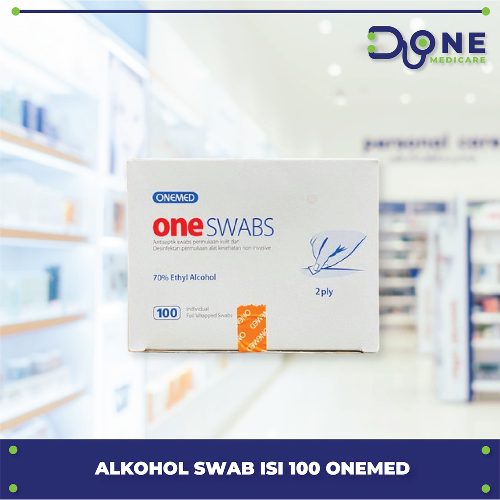Jual Alkohol Swab Onemed/One Swab/Tisu Alkohol Onemed | Shopee Indonesia