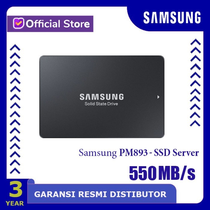 Jual SSD Samsung PM893 960GB - SSD Server Sata 2.5 inch | Shopee Indonesia
