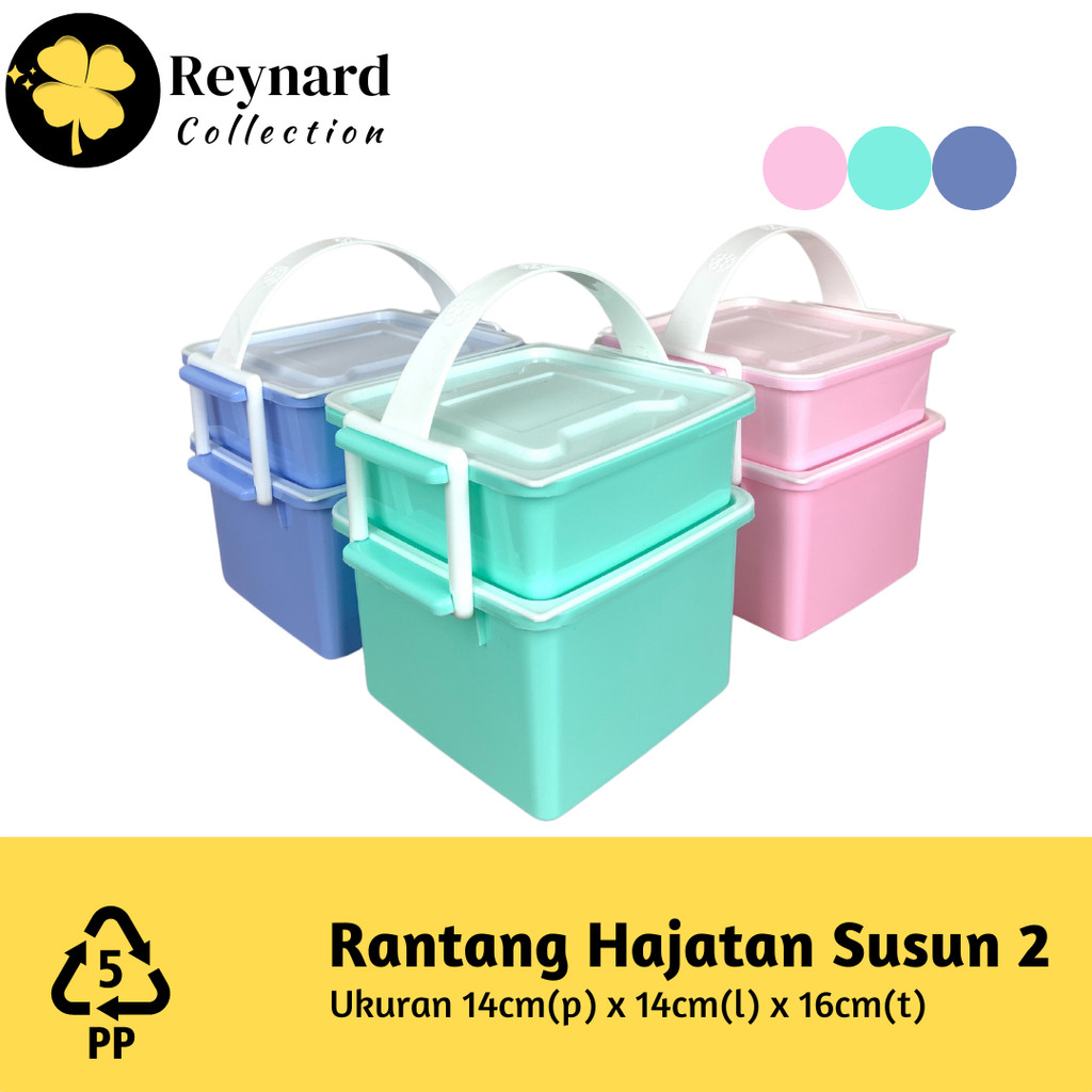 Jual Rantang Susun Hajatan Berkatan Rantang Plastik Susun 2 Rantang ...