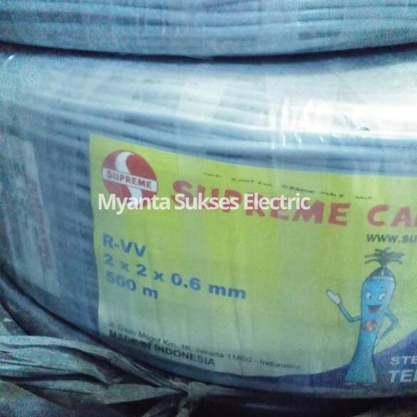 Jual Kabel Telpon INDOOR ITC 2 Pair SUPREME (2x2x0,6) Roll 500m BUKAN ...