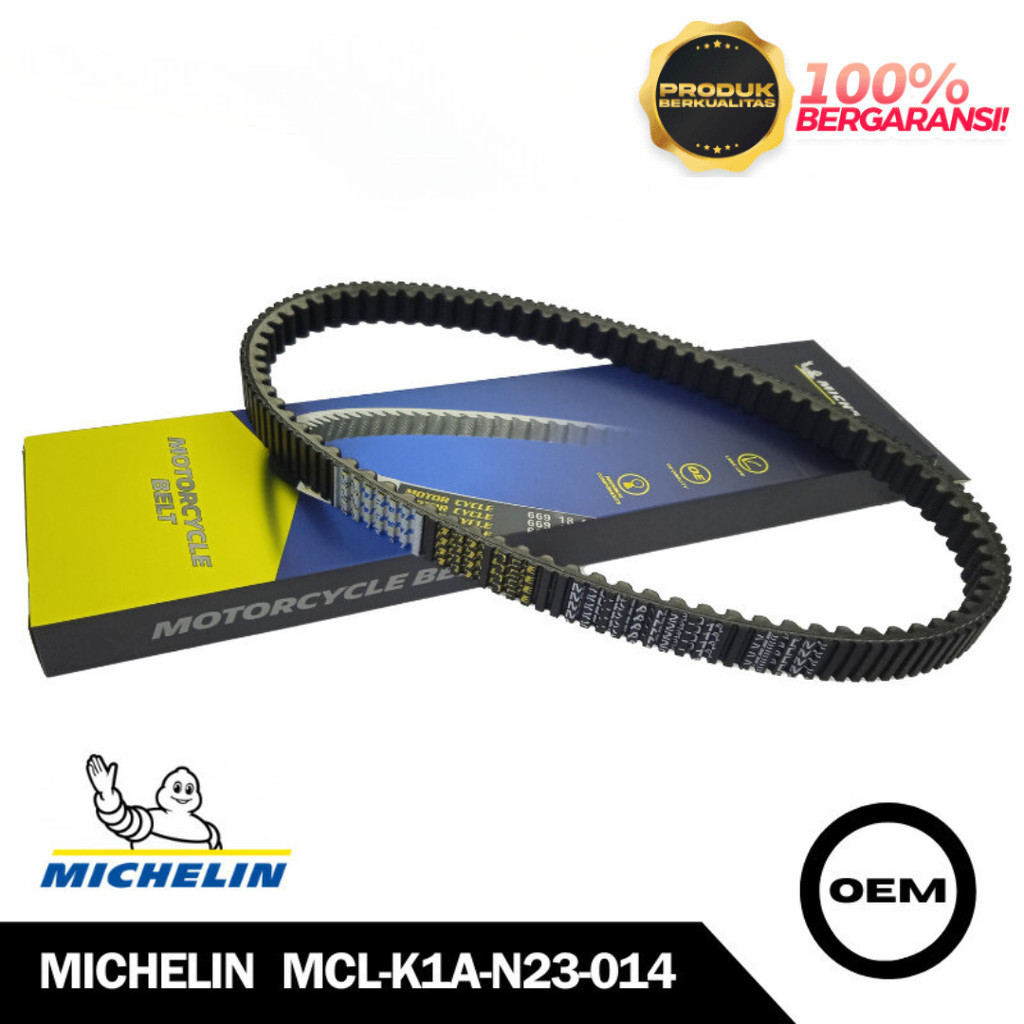 Jual Michelin V-Belt Motor K1A - Van Belt Motor Honda Beat Scoopy Genio ...