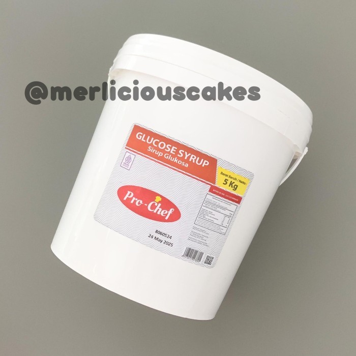 Jual Pro Chef Prochef Liquid Glucose Syrup Sirup Glukosa Cair 5 Kg ...