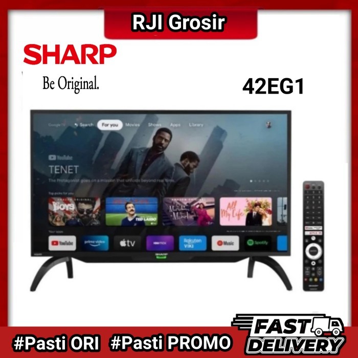 Jual SHARP LED TV 2T-C42EG1I /42EG1I / 2T C42EG1I / 42 INCH GOOGLE TV | Shopee Indonesia