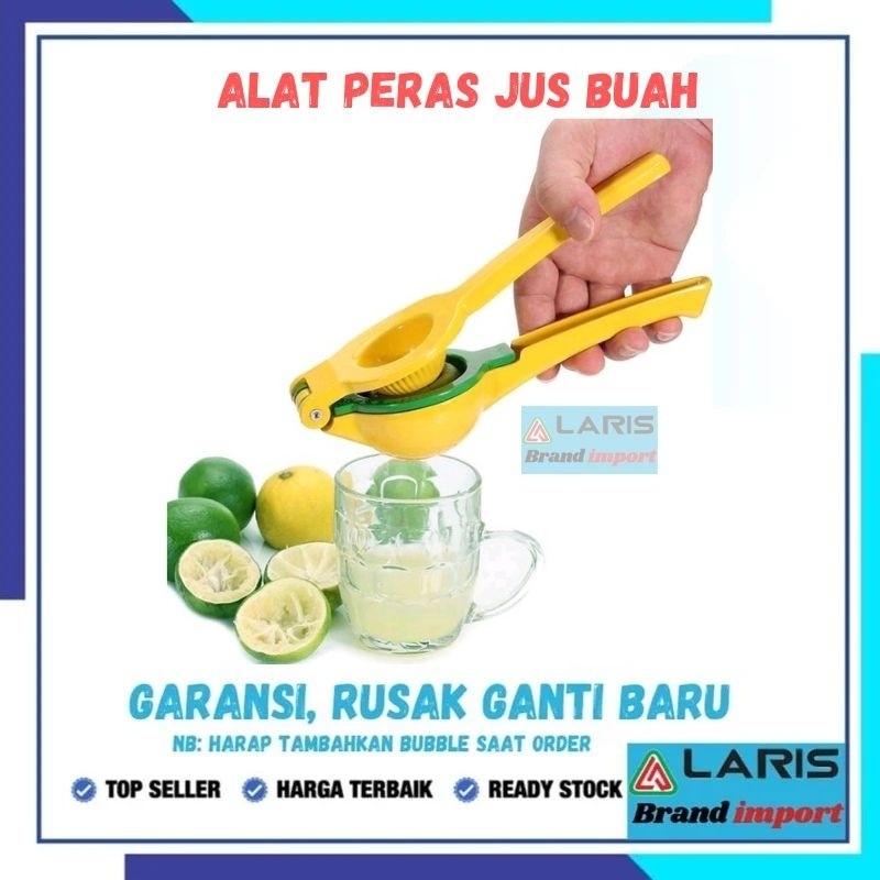 Jual Alat Peras Jus Buah Juice Lemon Lime Squeezer Kuning | Shopee ...