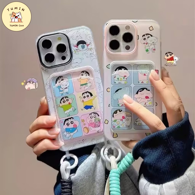 Jual Casing Crayon Shin-chan Lucu Dan Kreatif Sembilan Kotak Kompatibel ...
